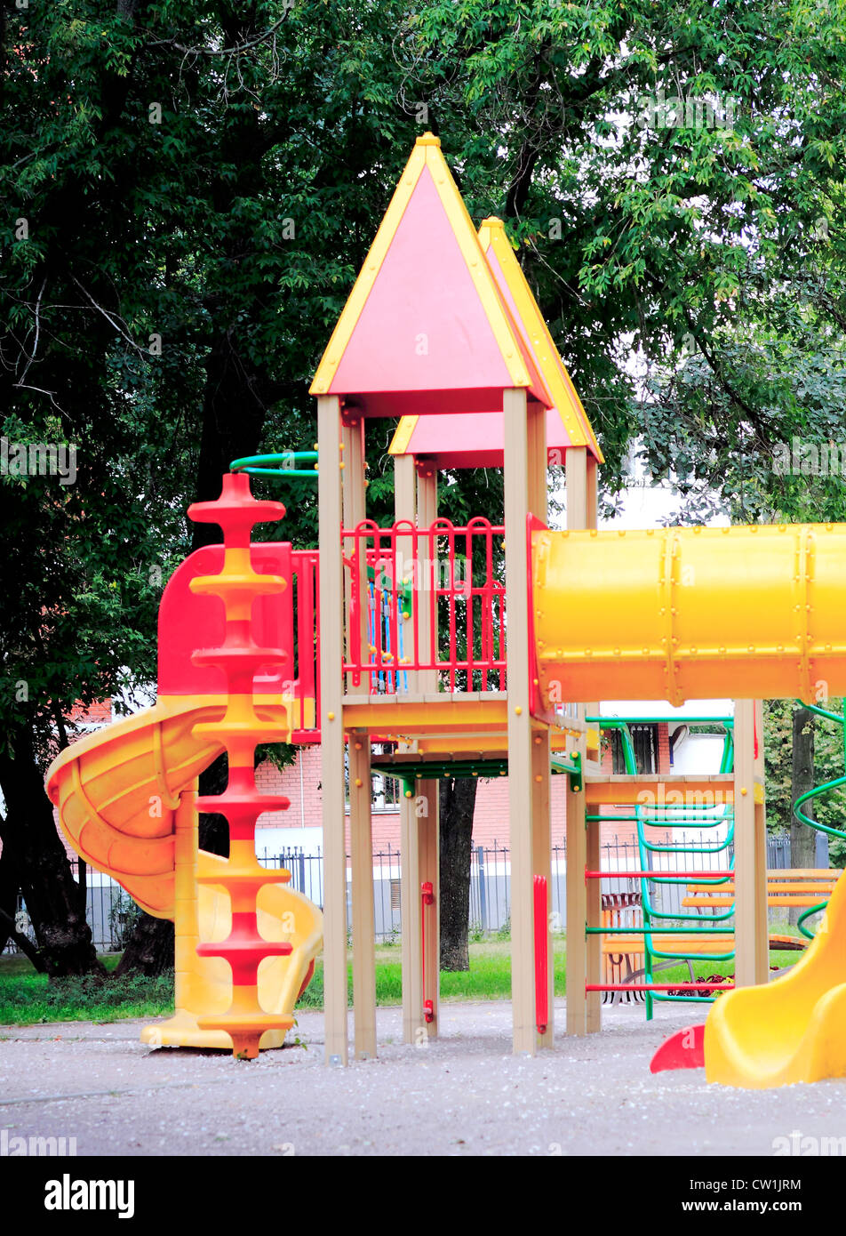 Playground attractions hi-res stock photography and images - Alamy