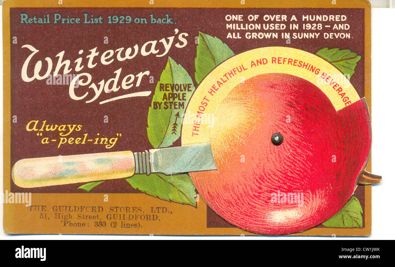 Whiteways cyder hi-res stock photography and images - Alamy