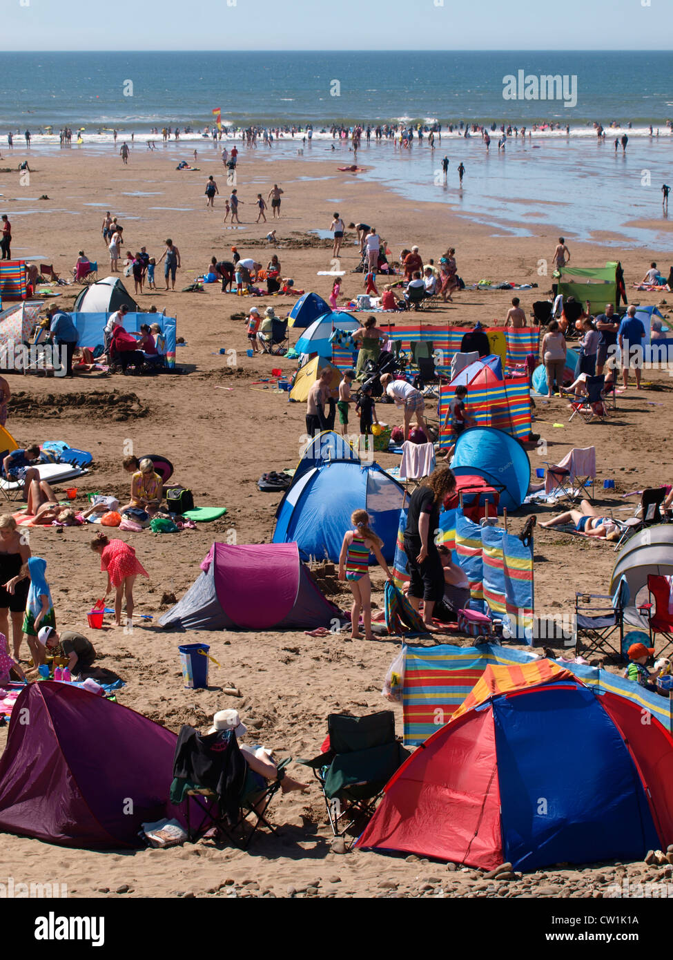 Crooklets Beach, Bude, Cornwall, UK Stock Photo - Alamy