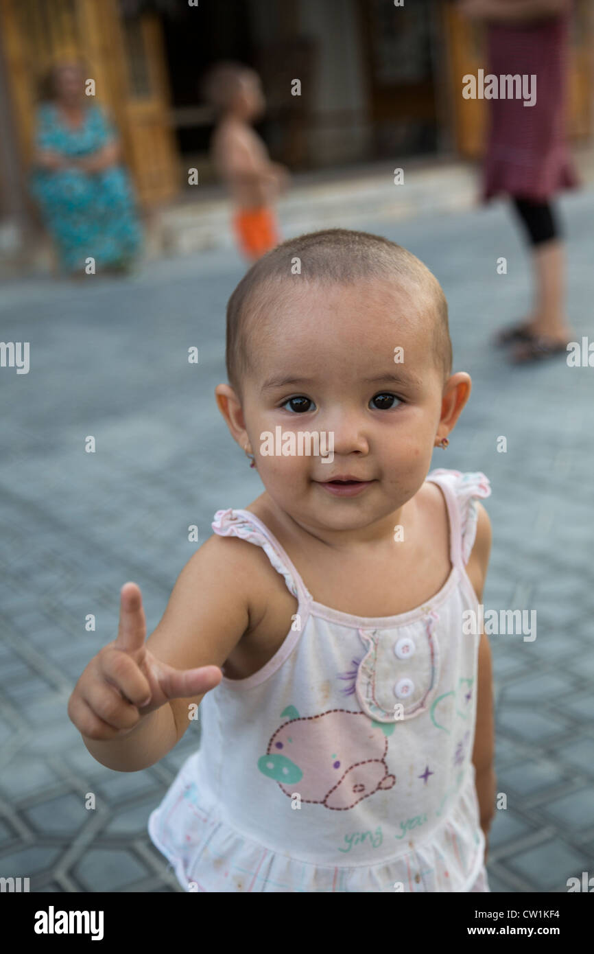 baby, Khiva, Uzbekistan Stock Photo - Alamy