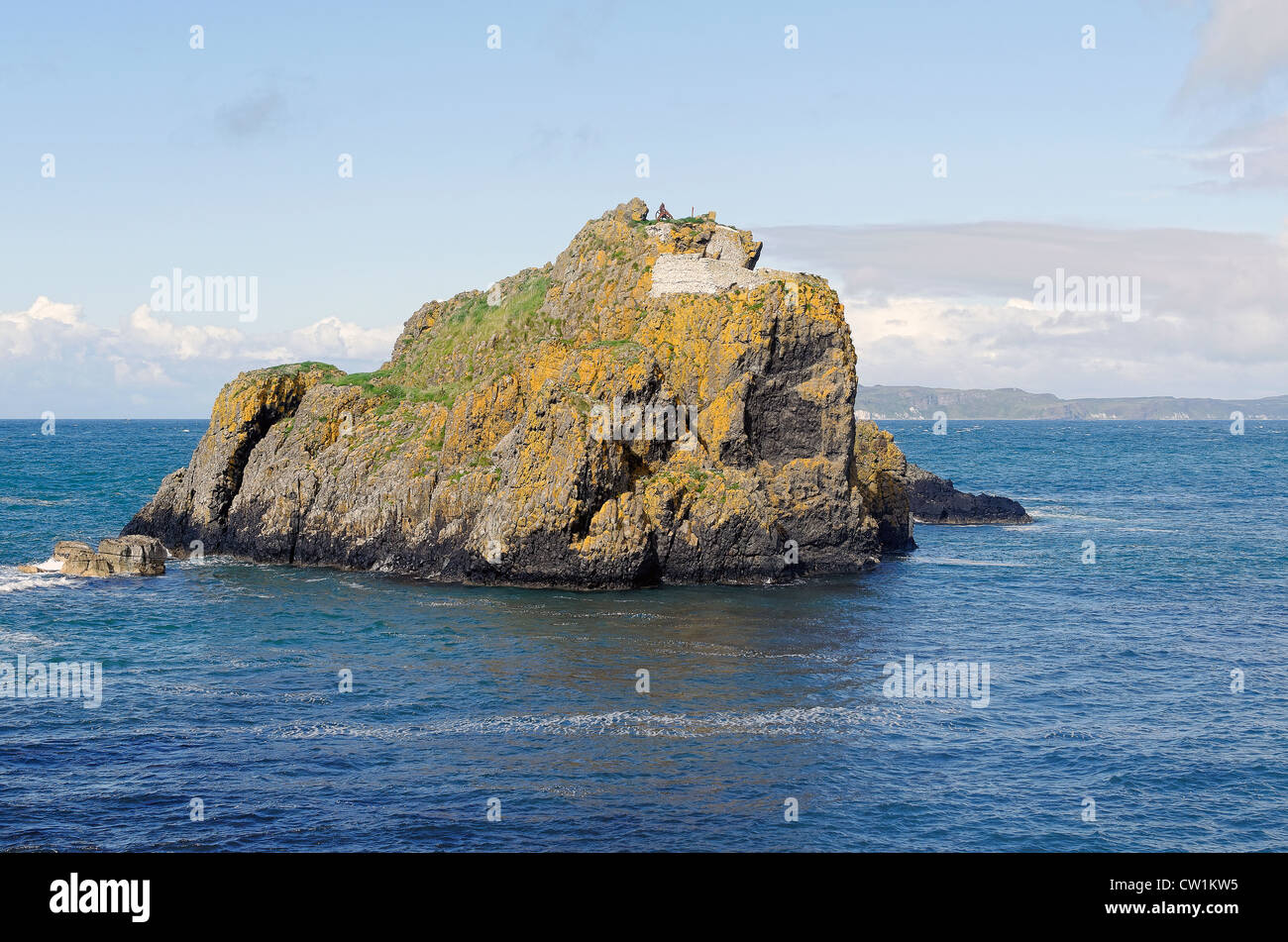From Larrybane Quarry, County Antrim in Northern Ireland Stock Photo ...