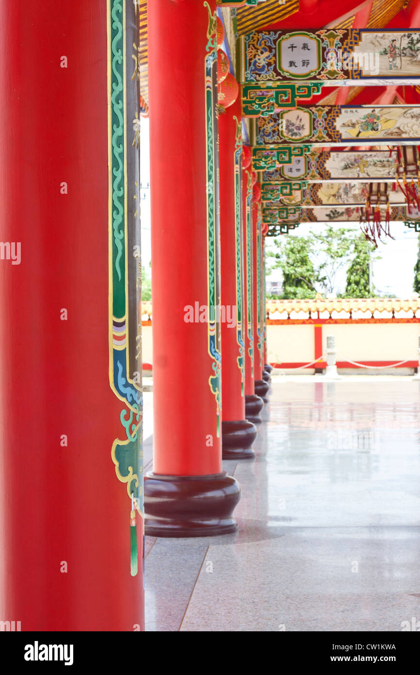 Decorating the Chinese style. The decor is colorful Stock Photo - Alamy