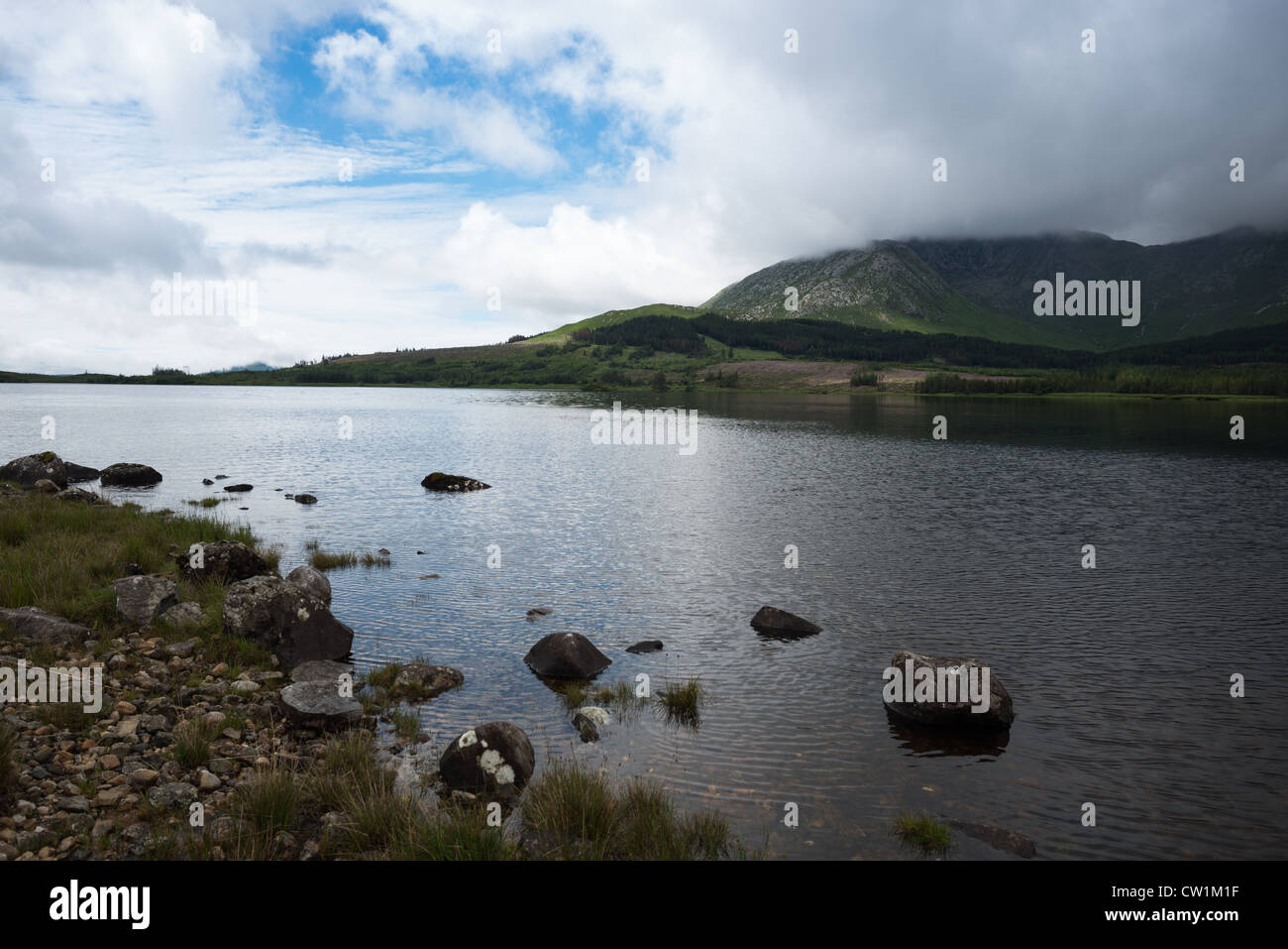Lough Inagh in Connemara, County Galway, Ireland Stock Photo - Alamy