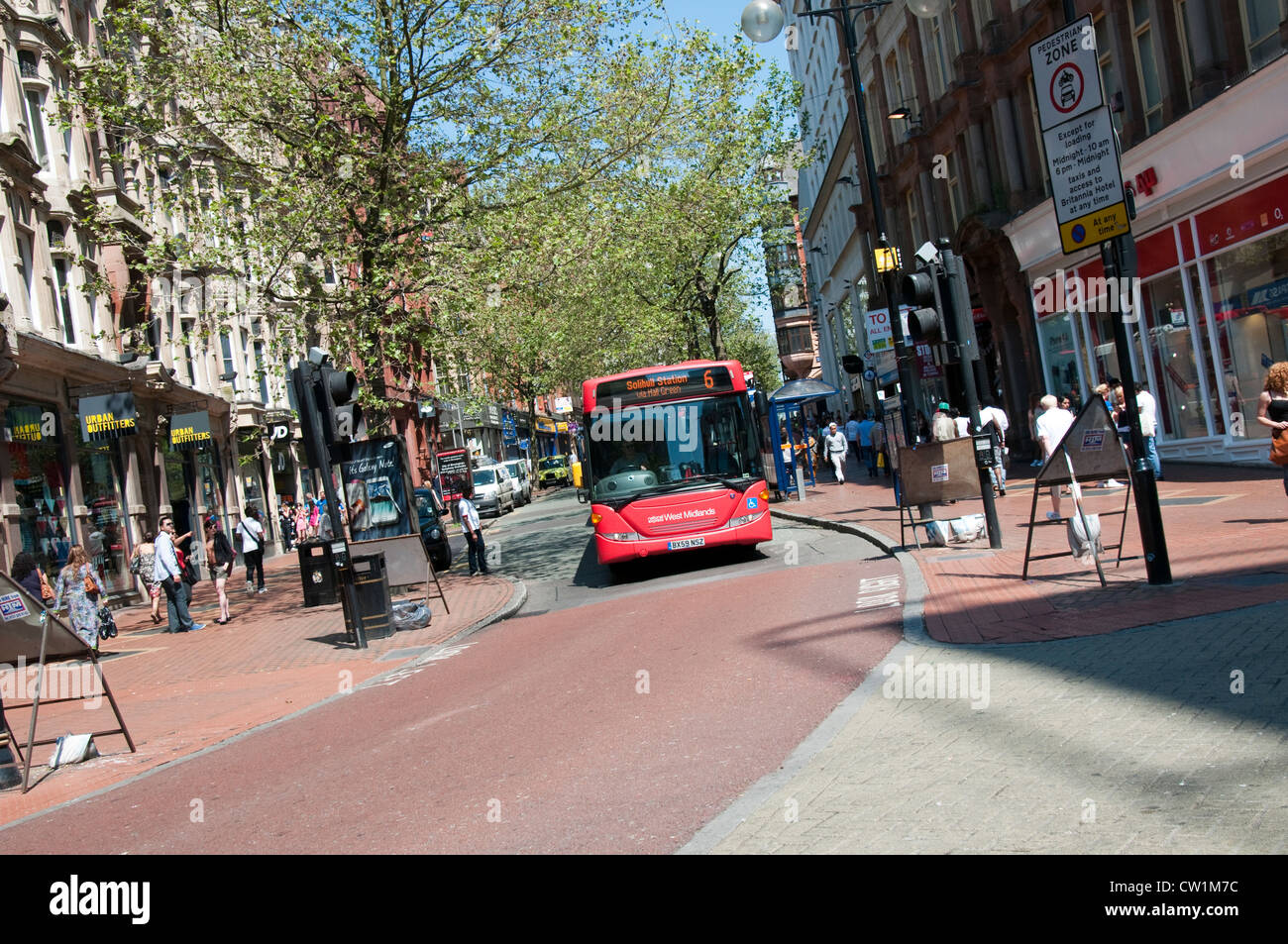 Birmingham brum bus hi-res stock photography and images - Alamy