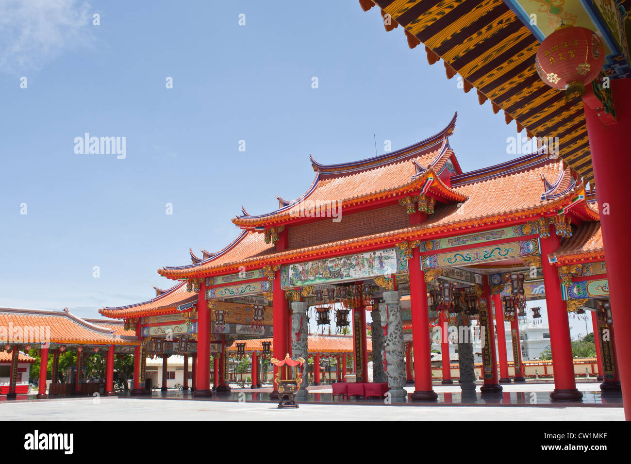 decorating the chinese style. The decor is colorful Stock Photo - Alamy
