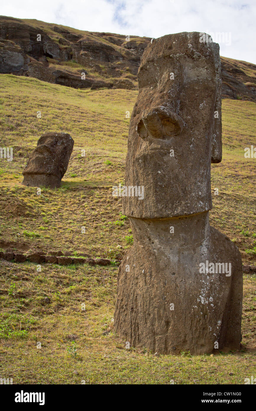Rano Raraku, Rapa Nui Stock Photo - Alamy
