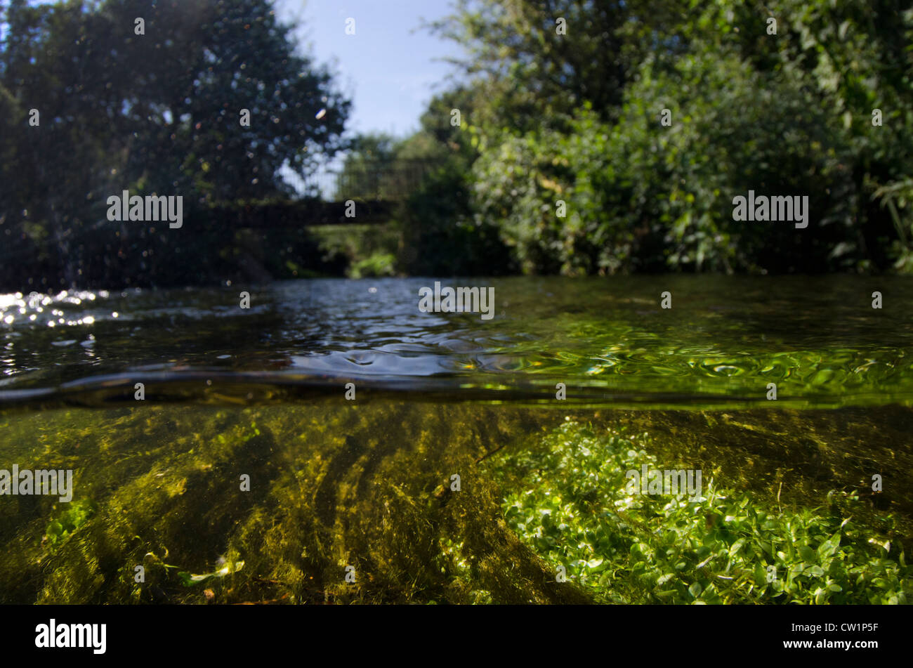 River views both sides Stock Photo - Alamy