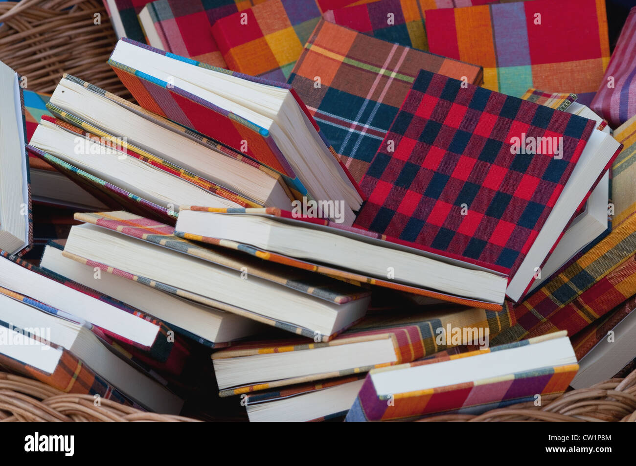 this is a group of colorful books Stock Photo - Alamy