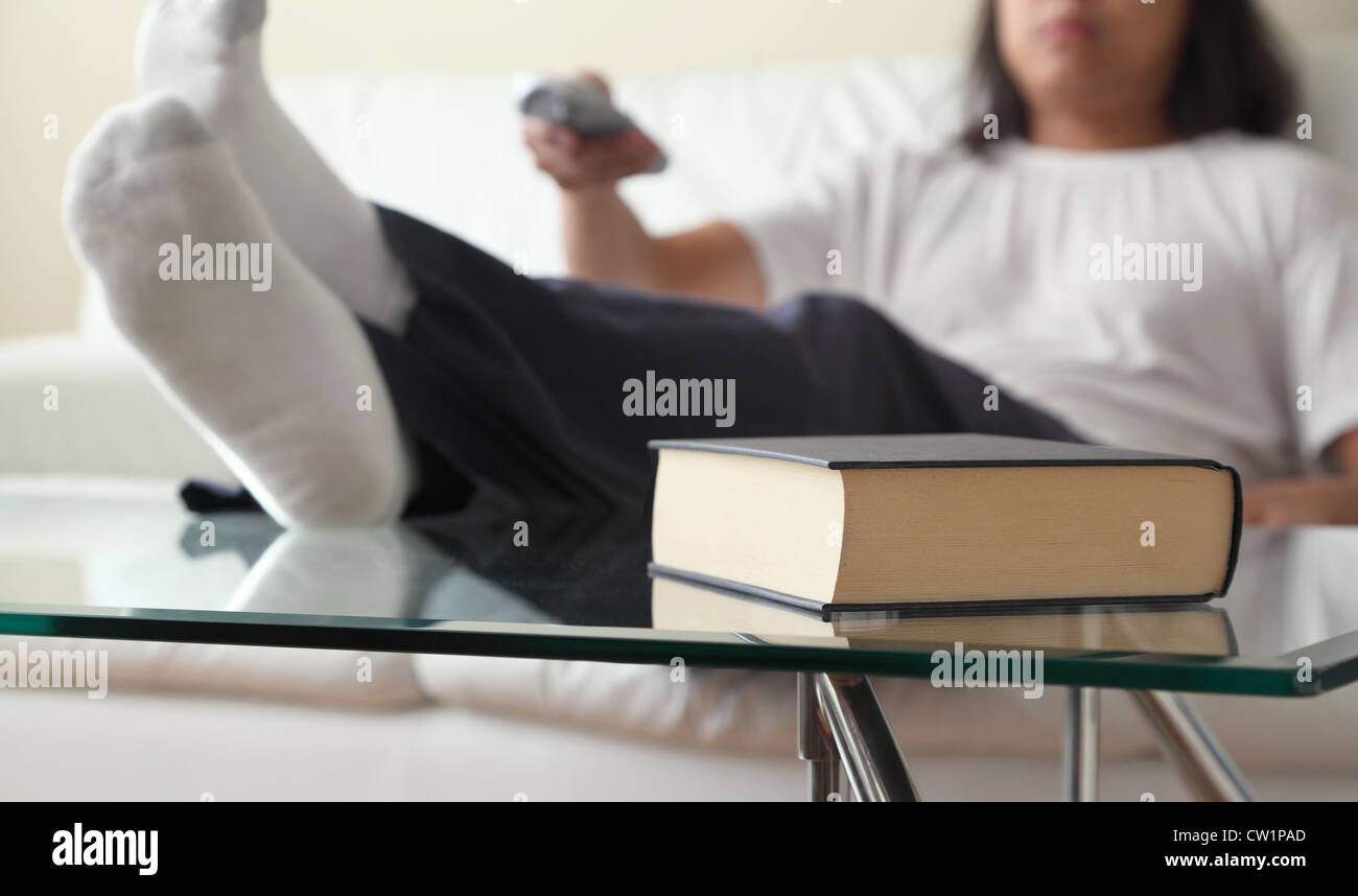 Slouch sofa hi-res stock photography and images - Alamy