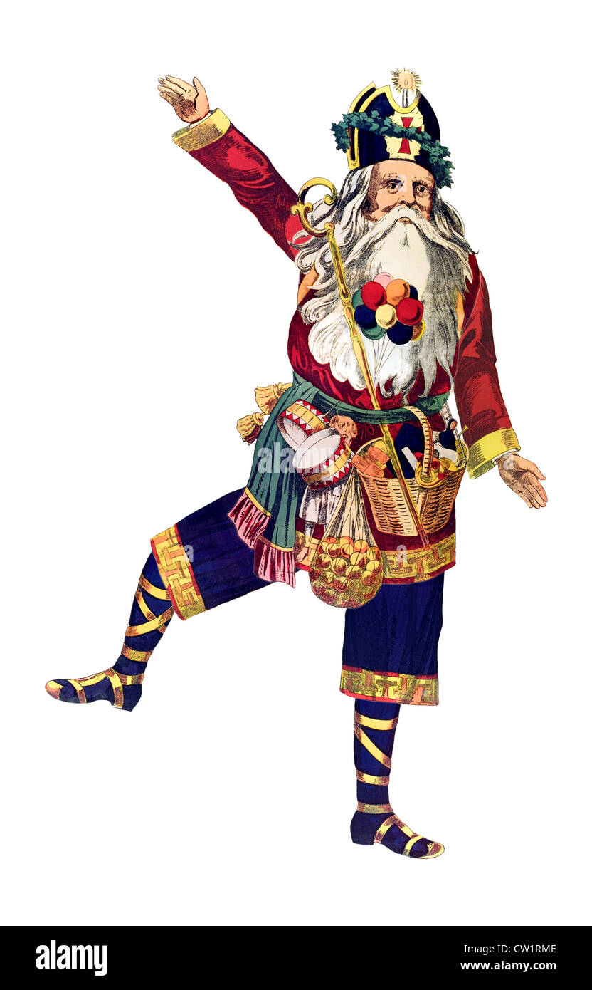 Santa Claus, Saint Nicholas Stock Photo - Alamy