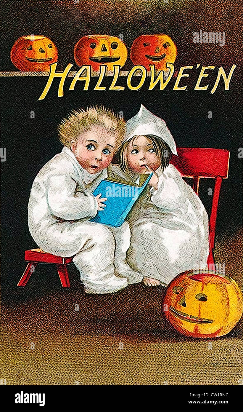 Children sit on chairs scared with book hi-res stock photography and ...