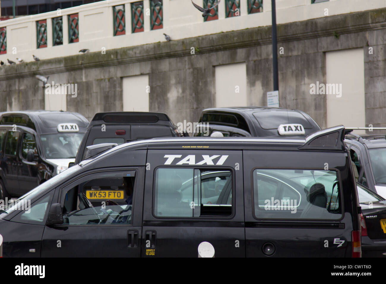 Outside cardiff central station hi-res stock photography and images - Alamy