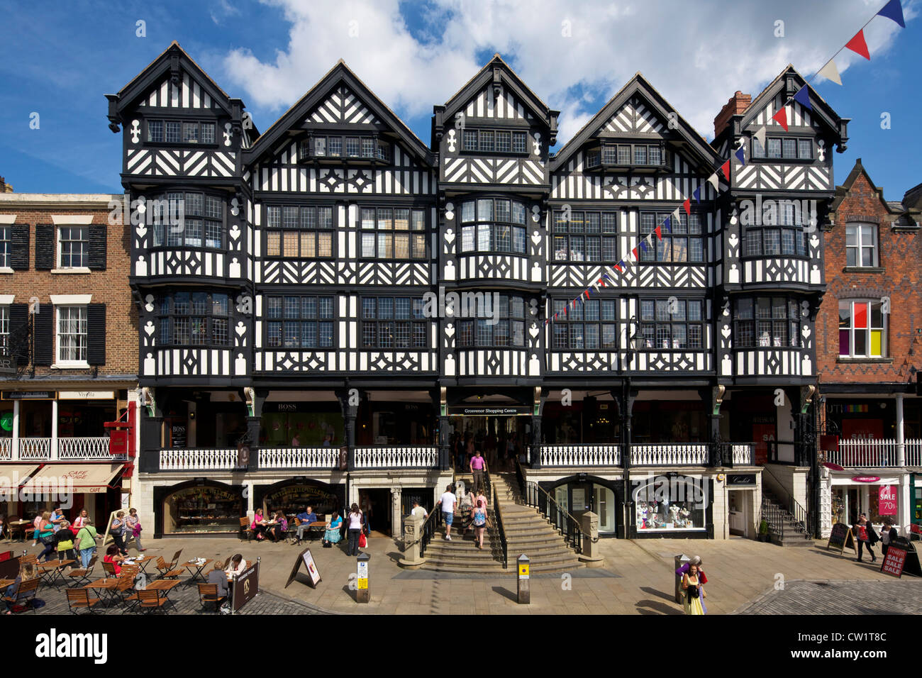 St Michaels Row The Rows Bridge Street Chester Cheshire England UK ...