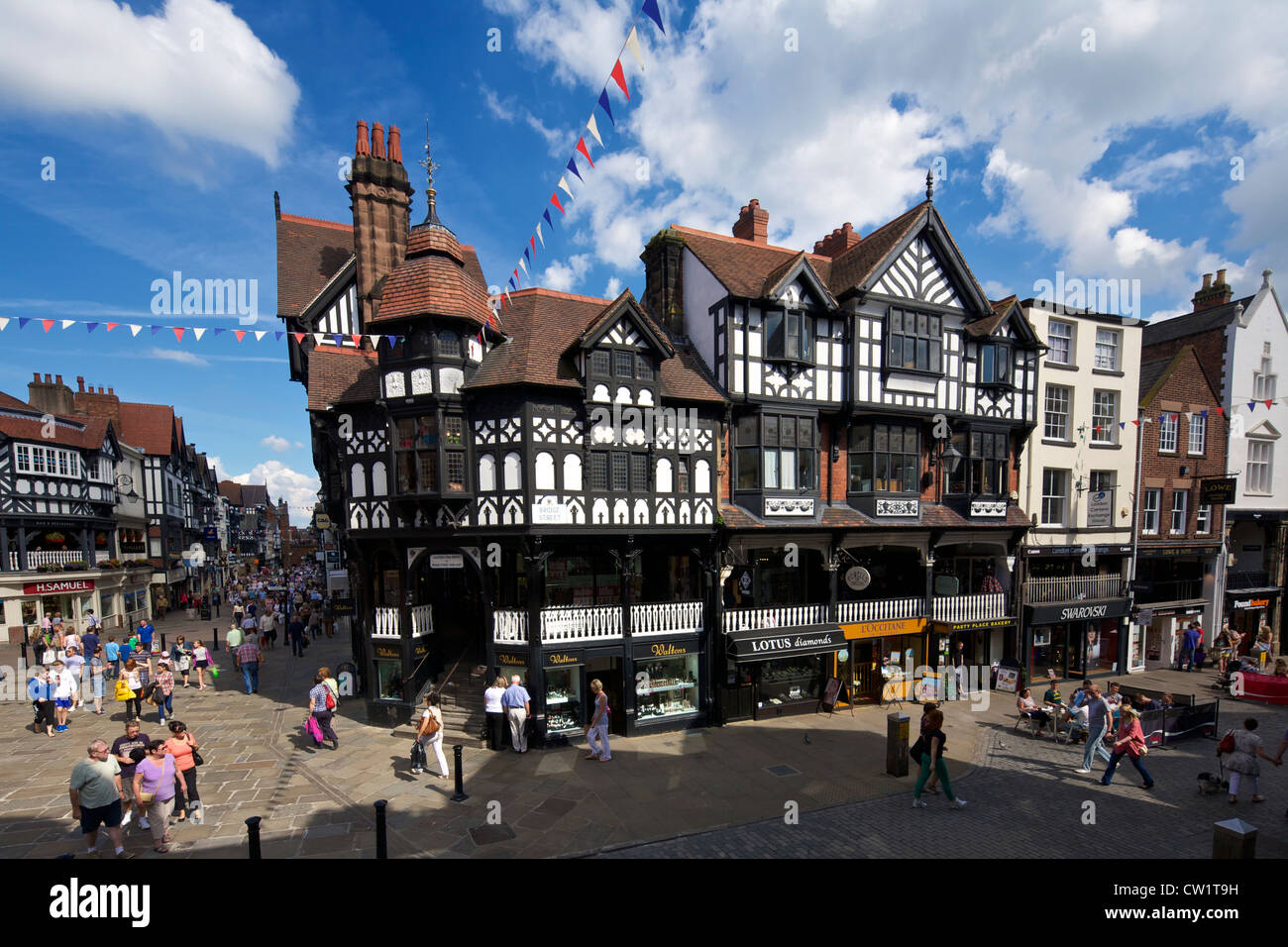 Chester rows hi-res stock photography and images - Alamy