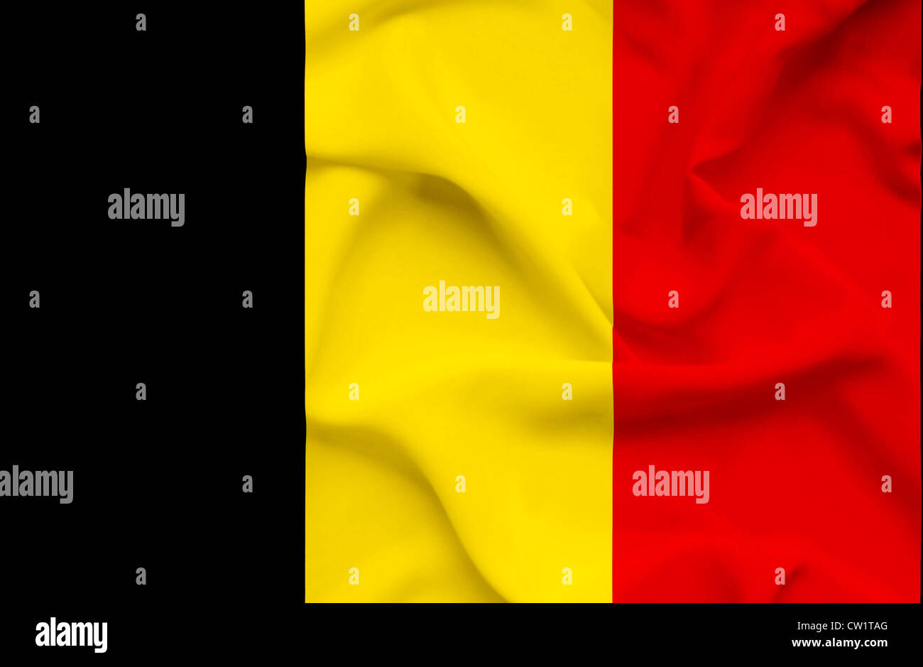 Belgium waving flag Stock Photo - Alamy