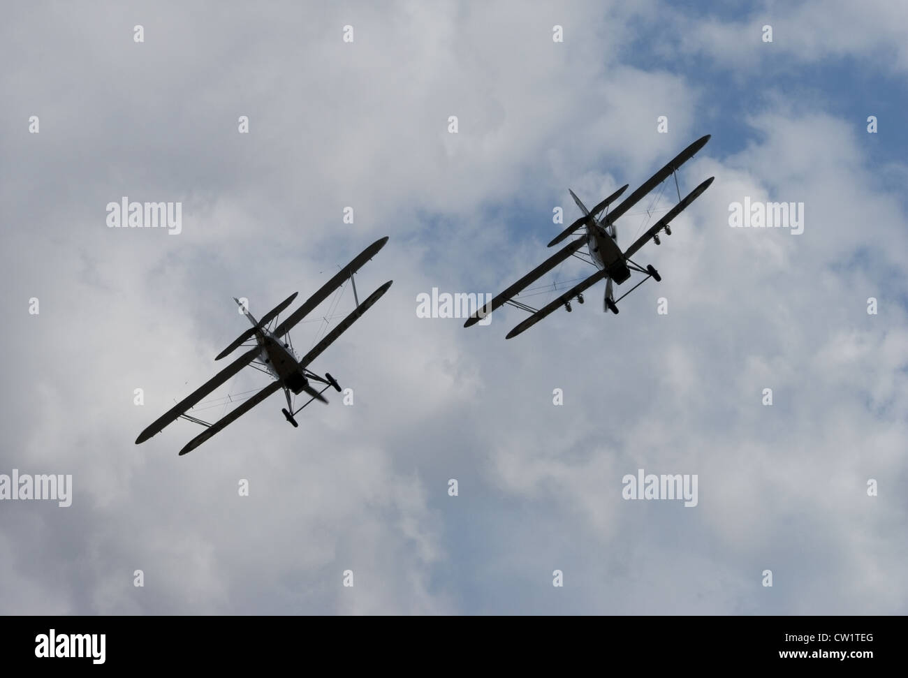 Hawker Hind and Gloster Gladiator Stock Photo - Alamy