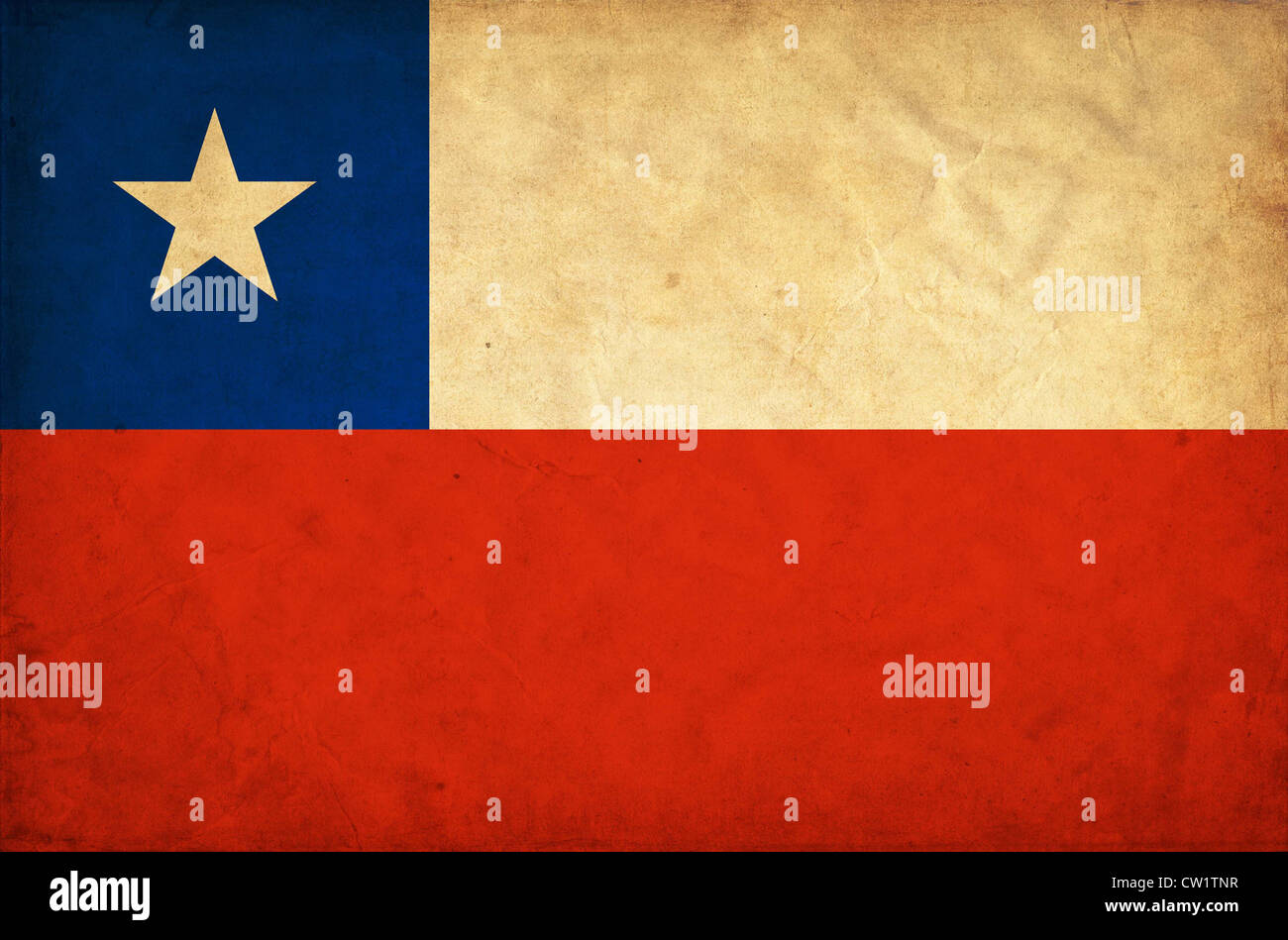 Artistic chile flag design hi-res stock photography and images - Alamy