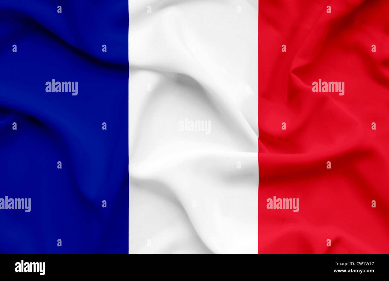 France waving flag Stock Photo - Alamy