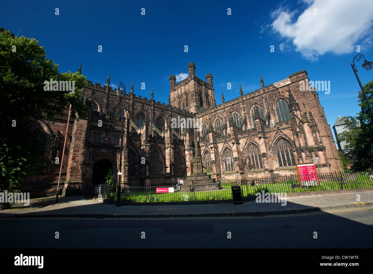 Chester Cathedral Chester Cheshire England UK Stock Photo - Alamy