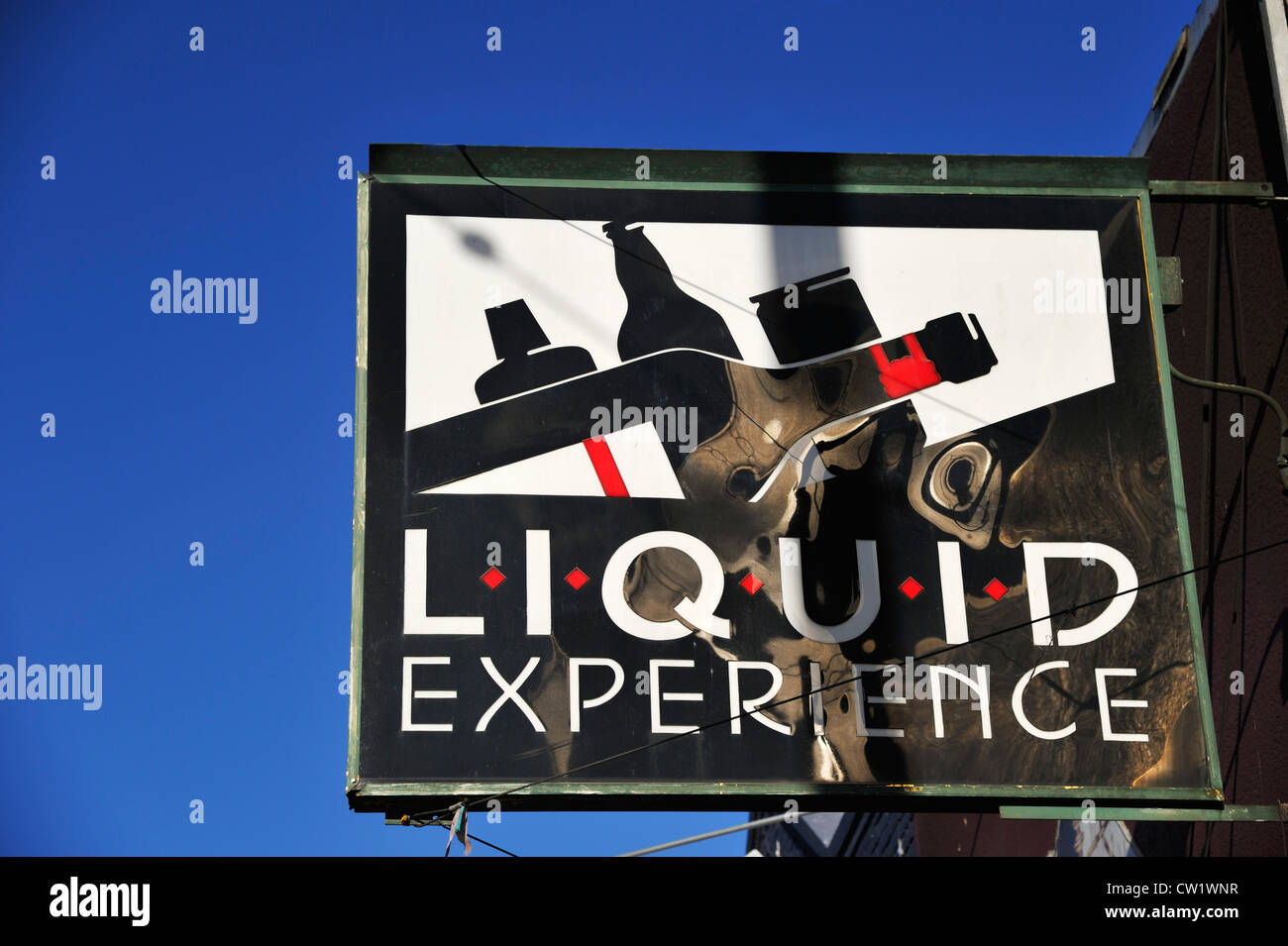 Liquid Experience store in Haight-Ashbury, San Francisco CA Stock Photo ...