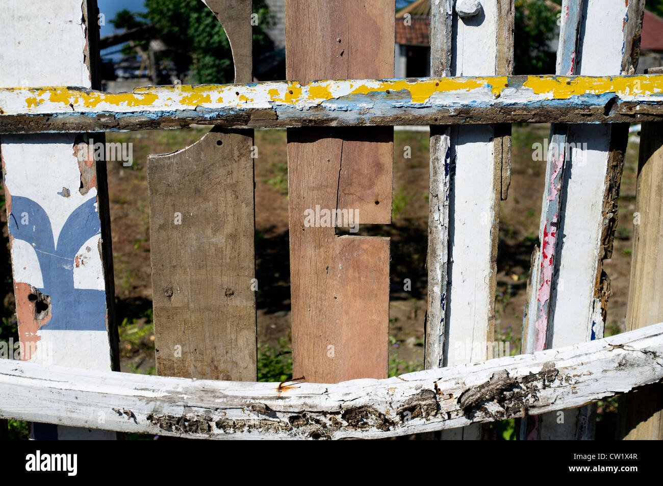 Bali fence recycled reclaimed hi-res stock photography and images - Alamy