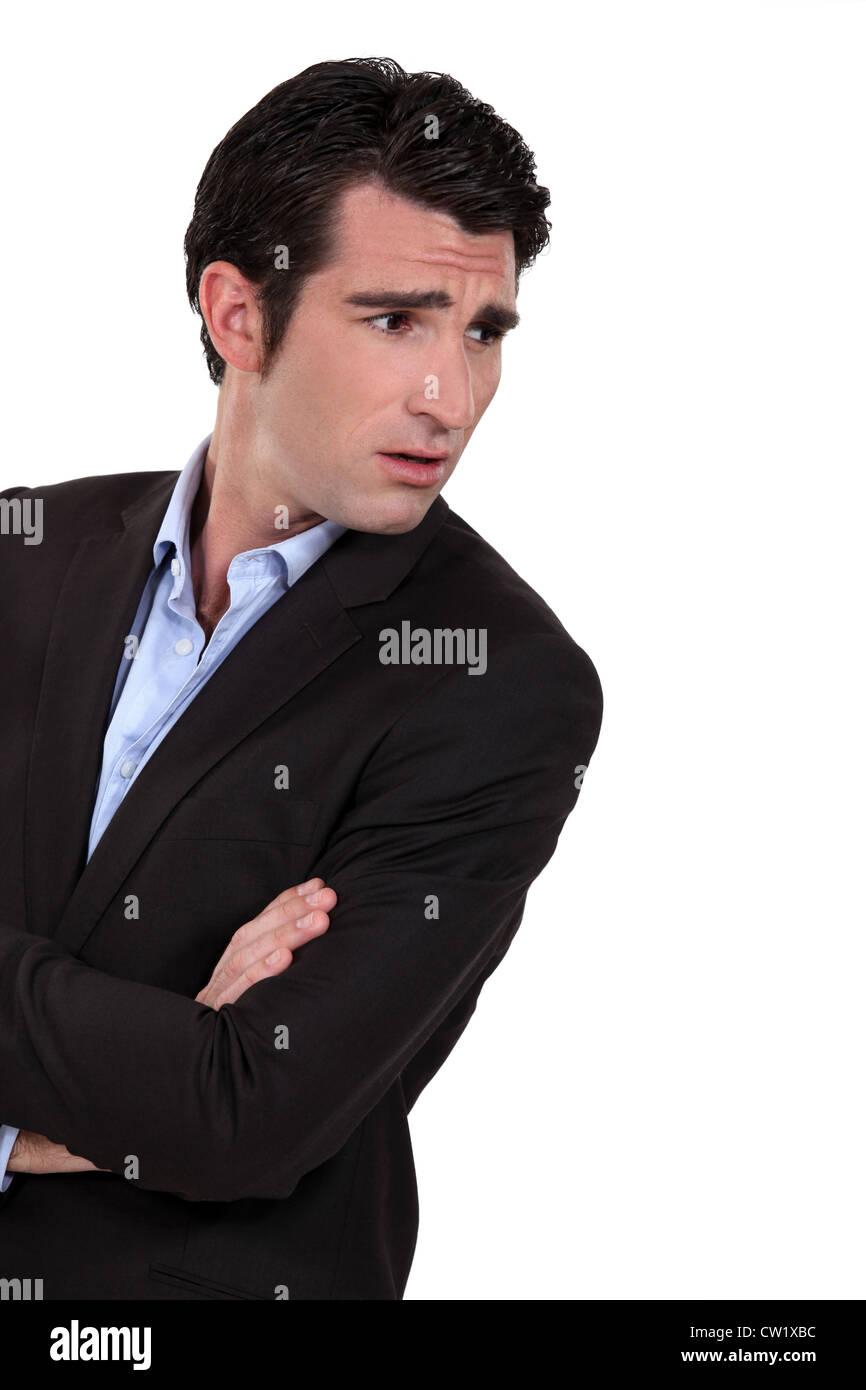 Full body arms folded hi-res stock photography and images - Alamy