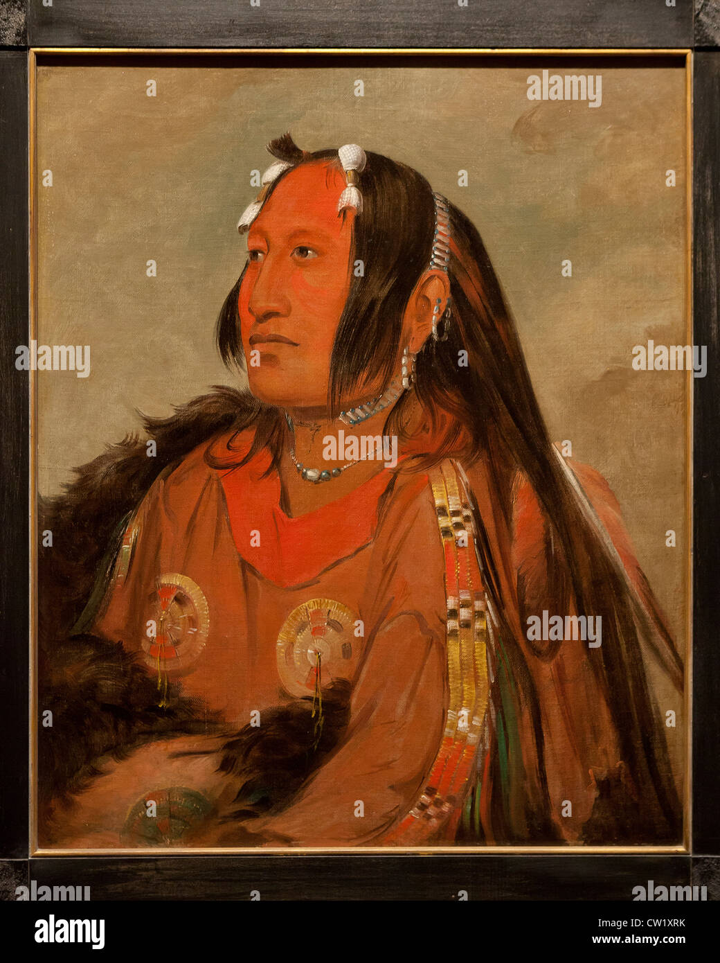 Native American Warrior Indian High Resolution Stock Photography and ...