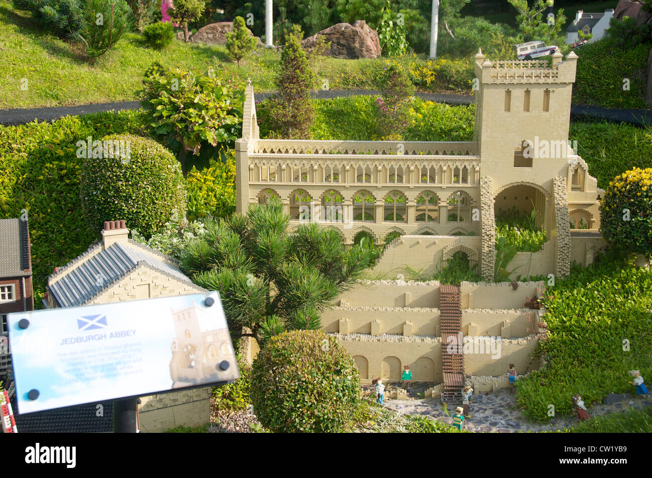 Giant Lego model at Legoland, Windsor, England Stock Photo - Alamy