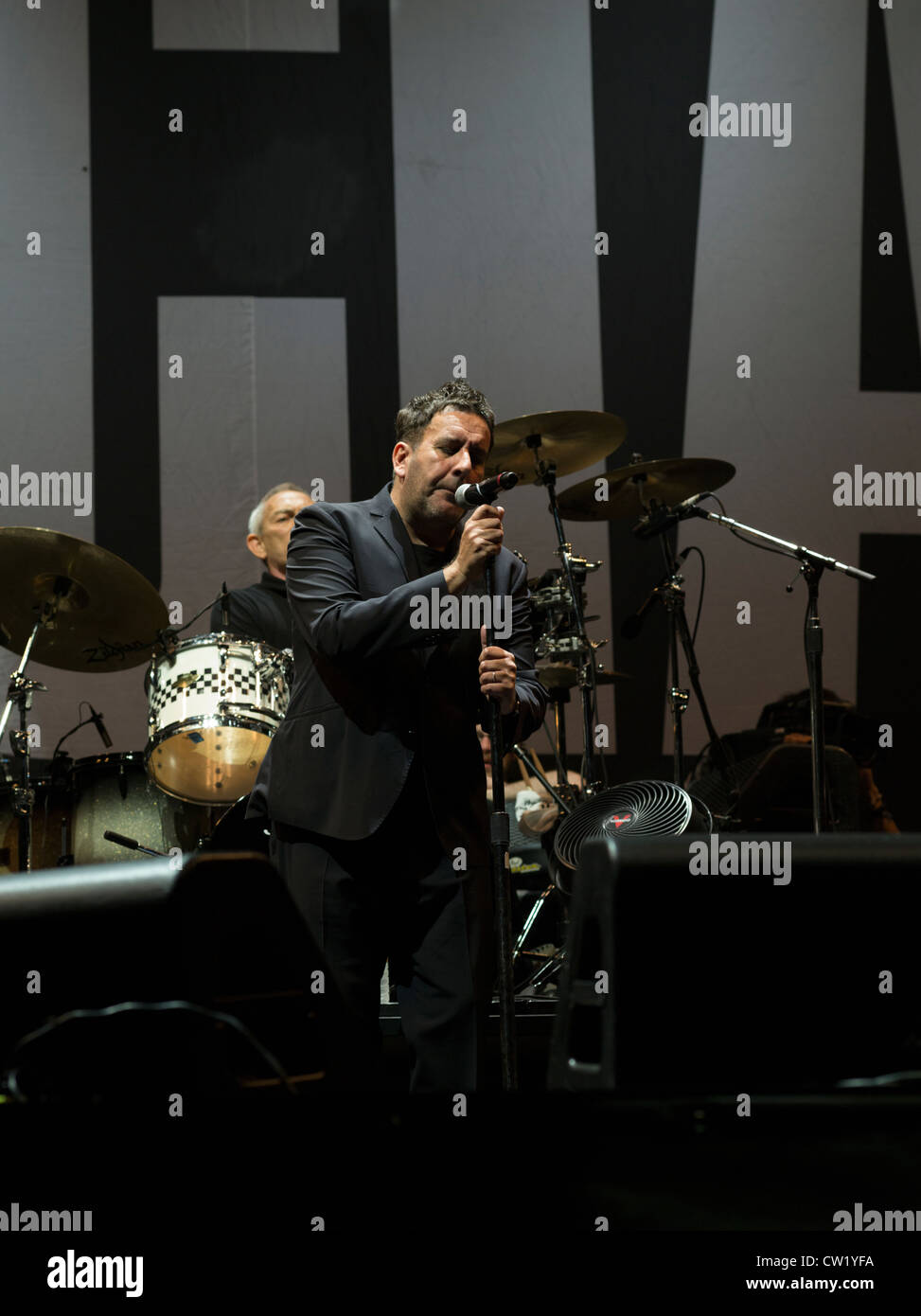Terry Hall lead singer of The Specials Stock Photo - Alamy