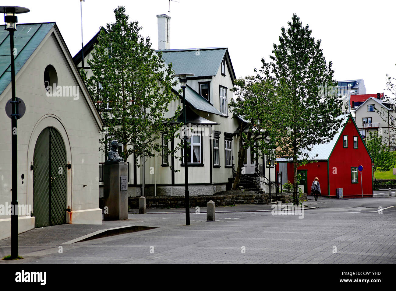 Iceland, Reykjavik, colourful home Stock Photo - Alamy
