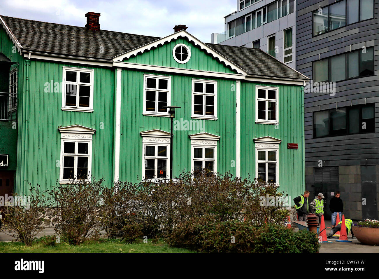 Iceland, Reykjavik, colourful home Stock Photo - Alamy