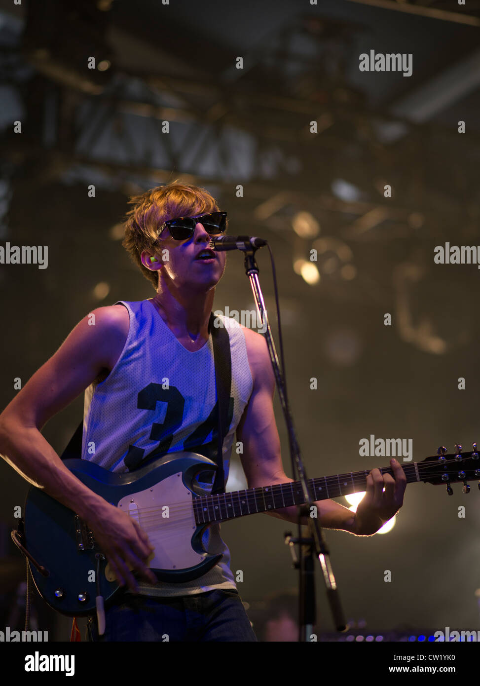 U.S. Band Howler vocalist guitarist Jordan Gatesmith Stock Photo - Alamy