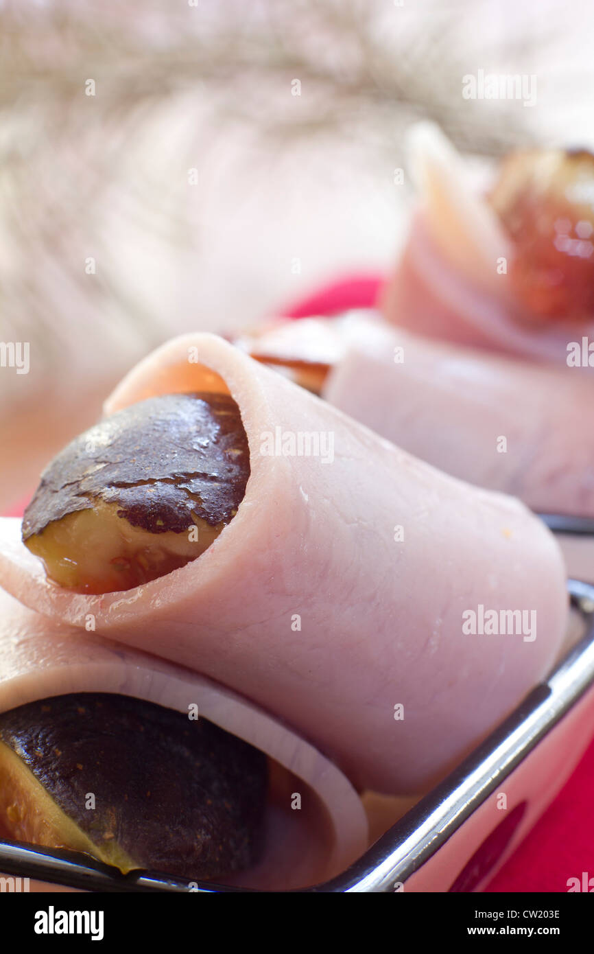 Ham wrapped hi-res stock photography and images - Alamy