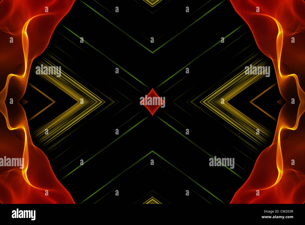 Abstract powerful illustrated background object Stock Photo - Alamy