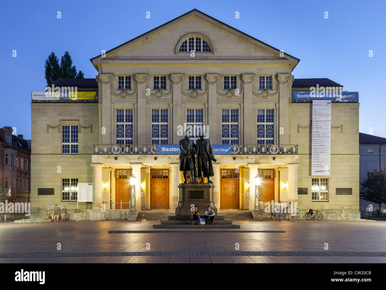 Theaterplatz weimar hi-res stock photography and images - Alamy