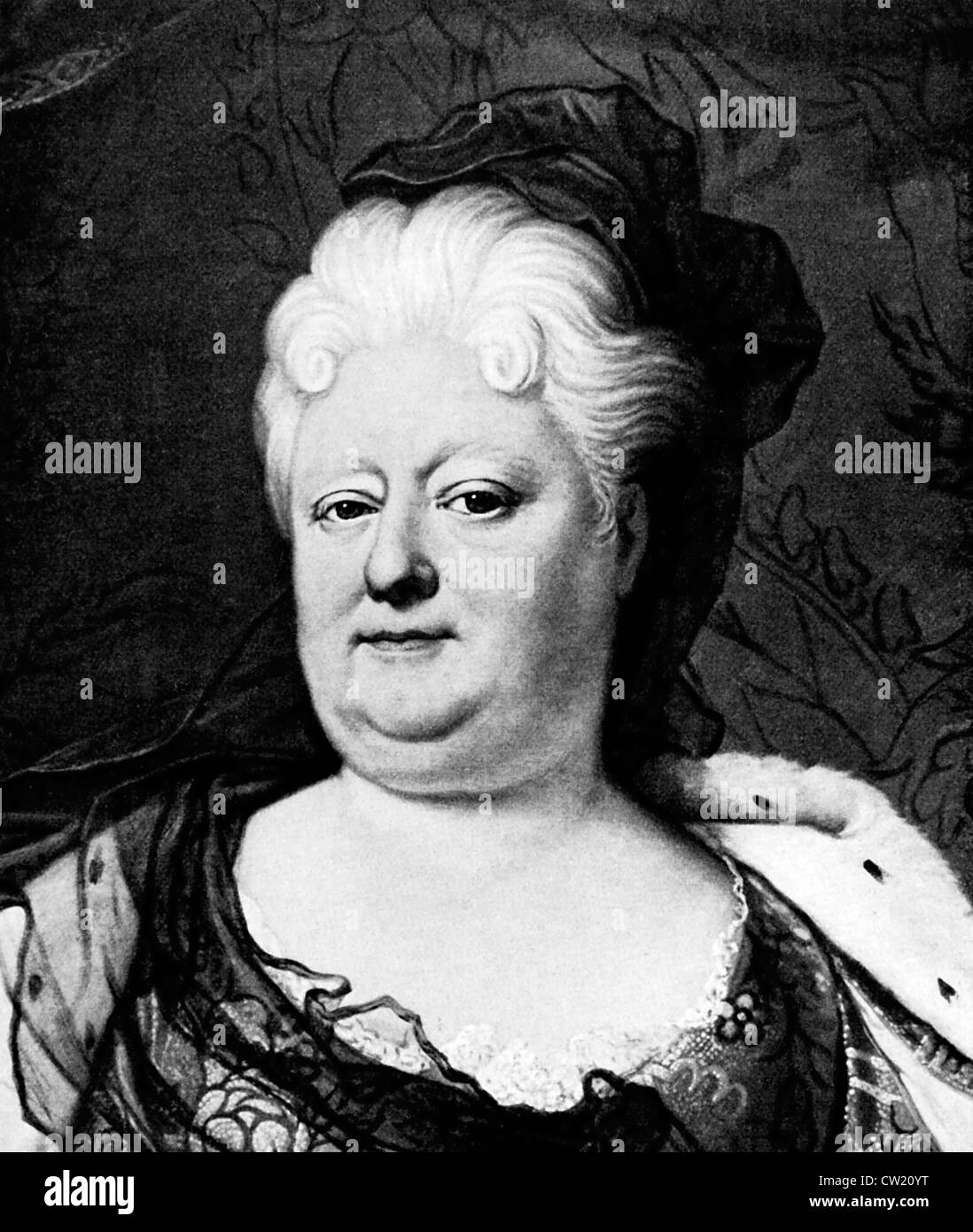 Liselotte von der Pfalz, Duchess of Orleans Stock Photo - Alamy