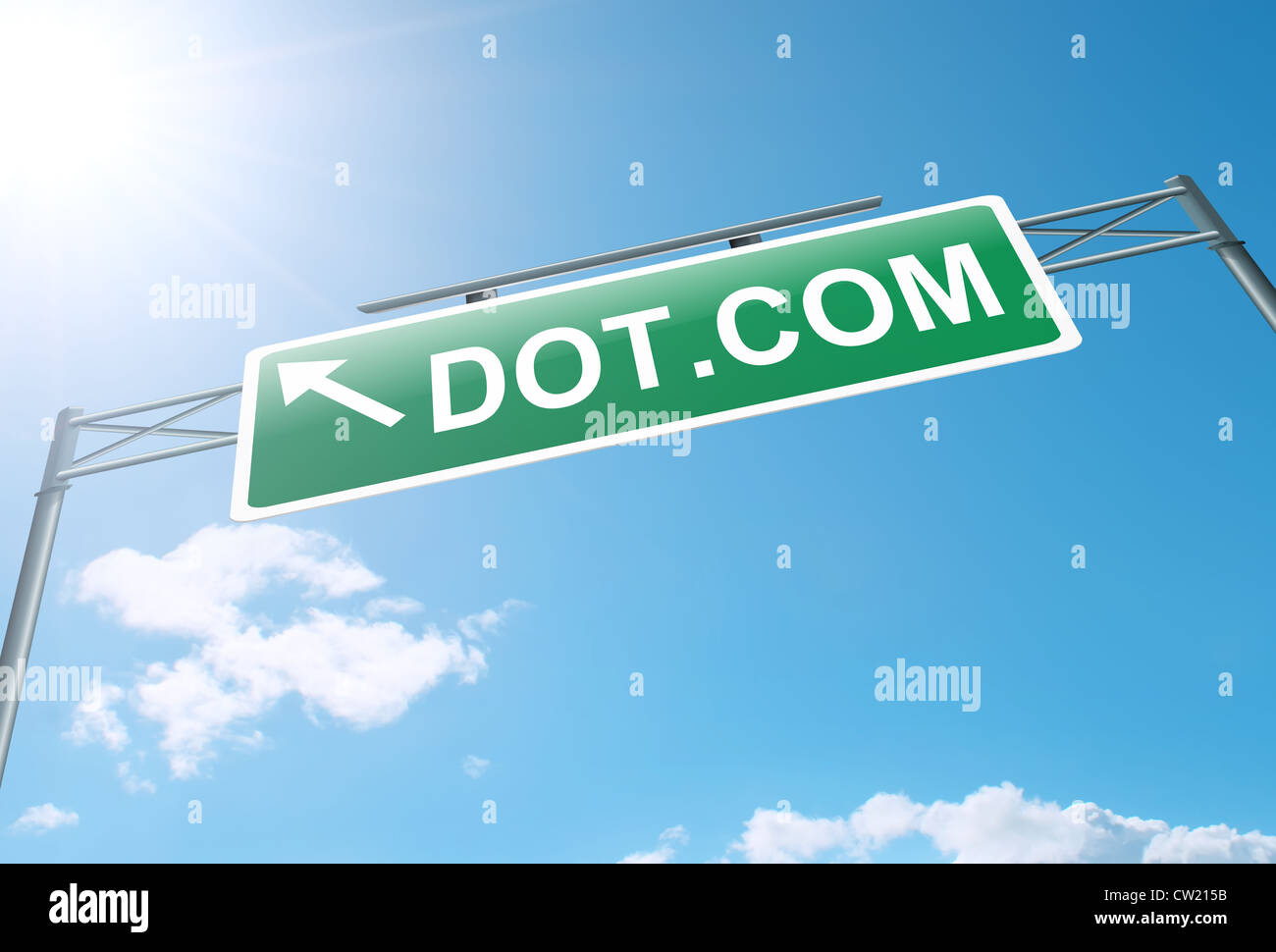 Dot com concept Stock Photo - Alamy
