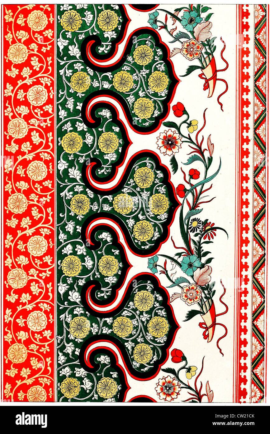 White chinese pattern hi-res stock photography and images - Alamy