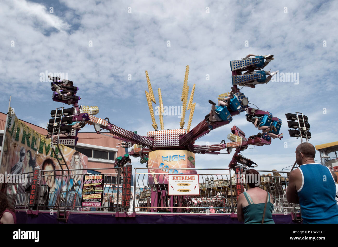 fast ride in the sky Stock Photo - Alamy