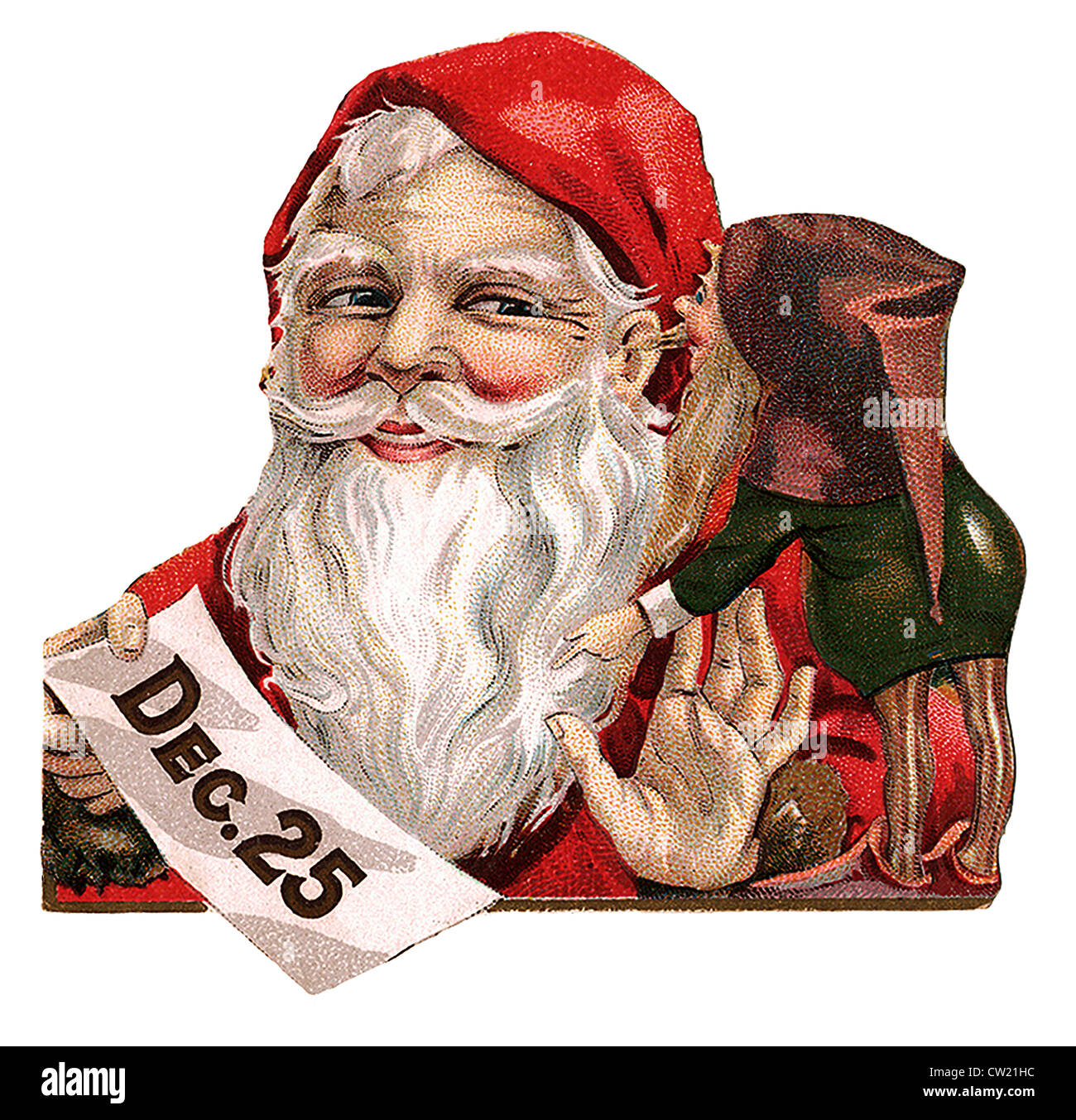 funny Santa Claus Stock Photo - Alamy