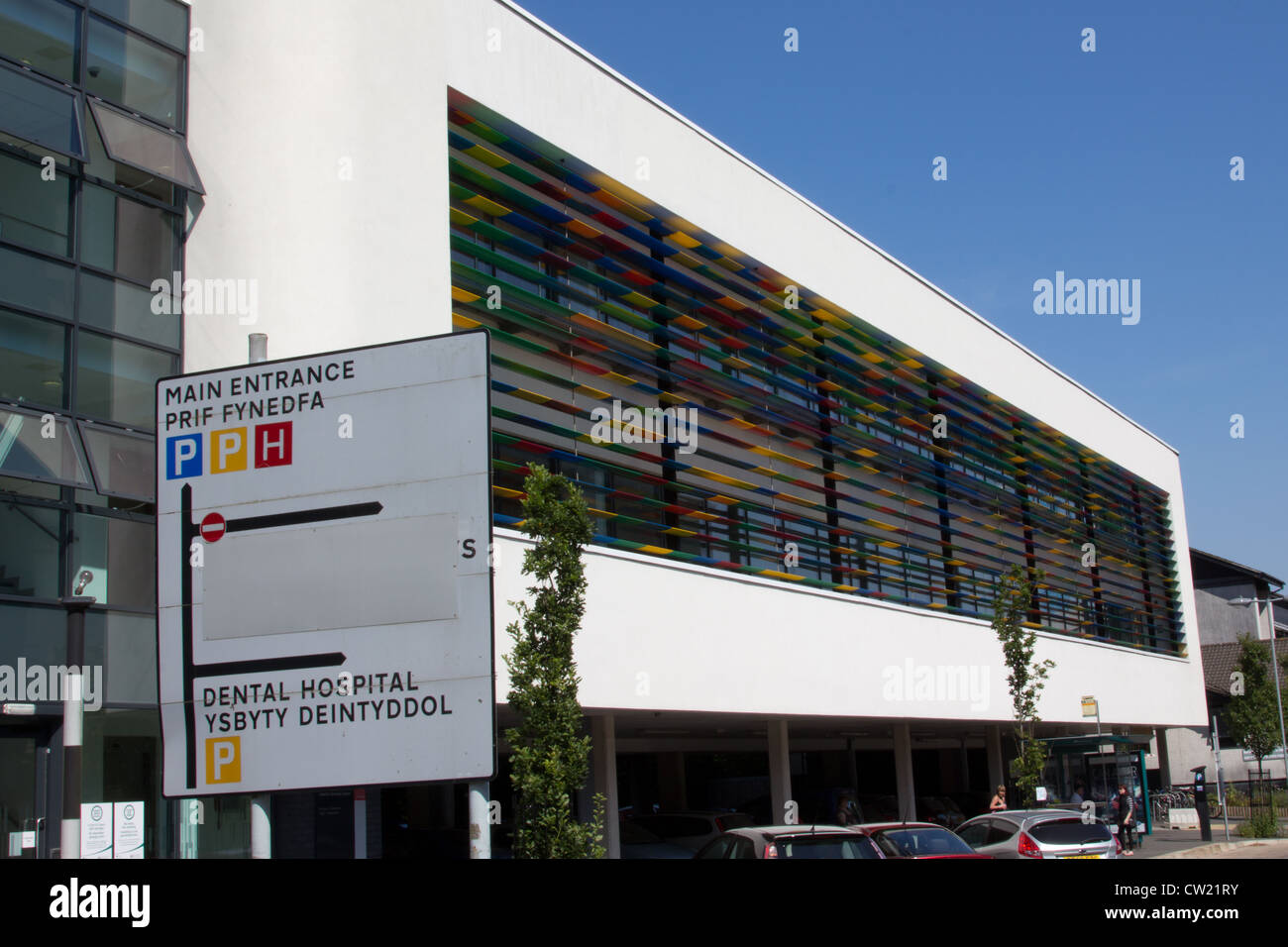 University hospital of wales cardiff hi-res stock photography and ...