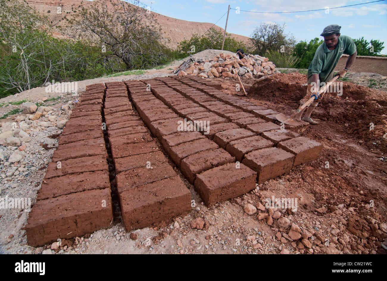 Adobe Brick Making