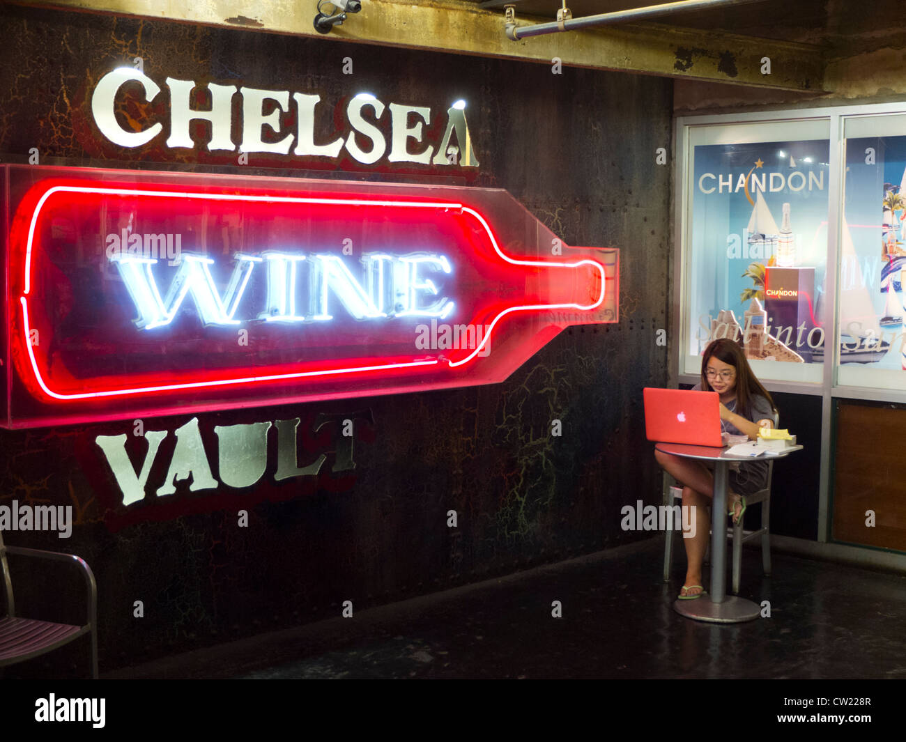 Chelsea market wine vault hi-res stock photography and images - Alamy