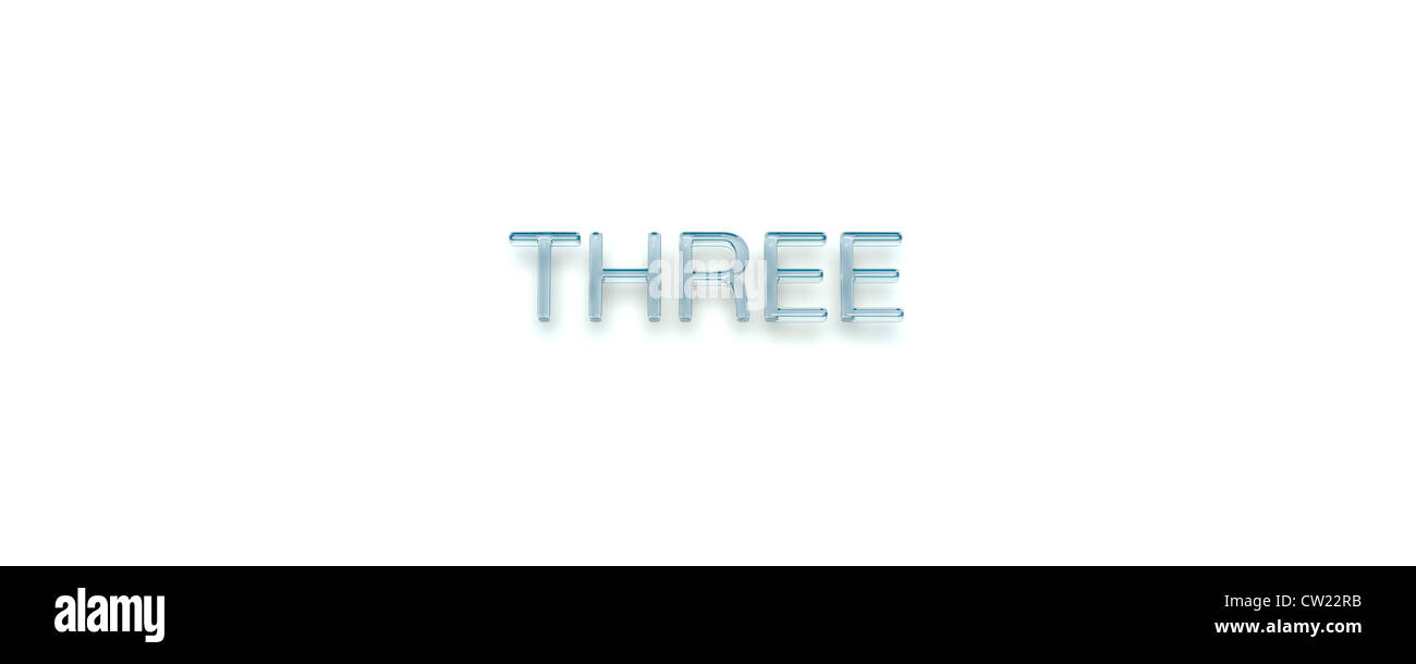 Number three key Cut Out Stock Images & Pictures - Alamy