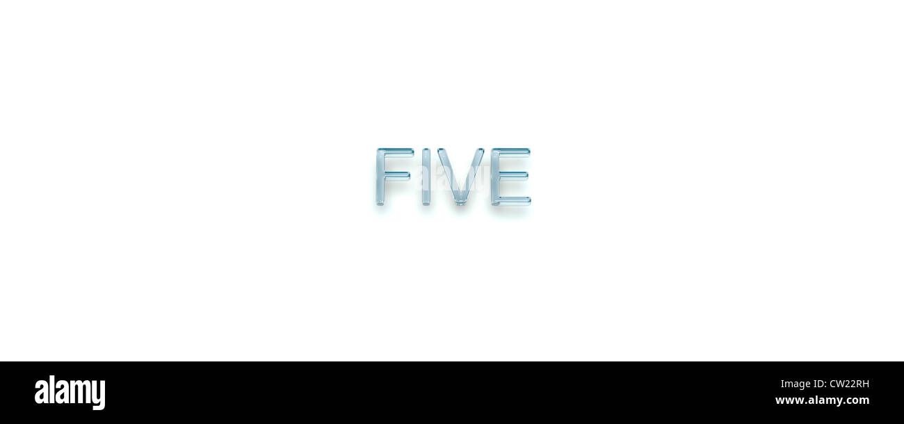 Word five hi-res stock photography and images - Alamy