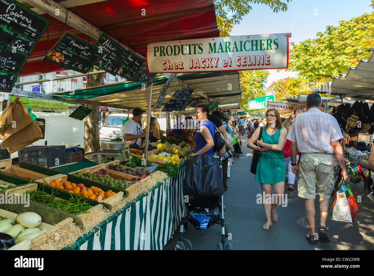 French Farmers Market Images
