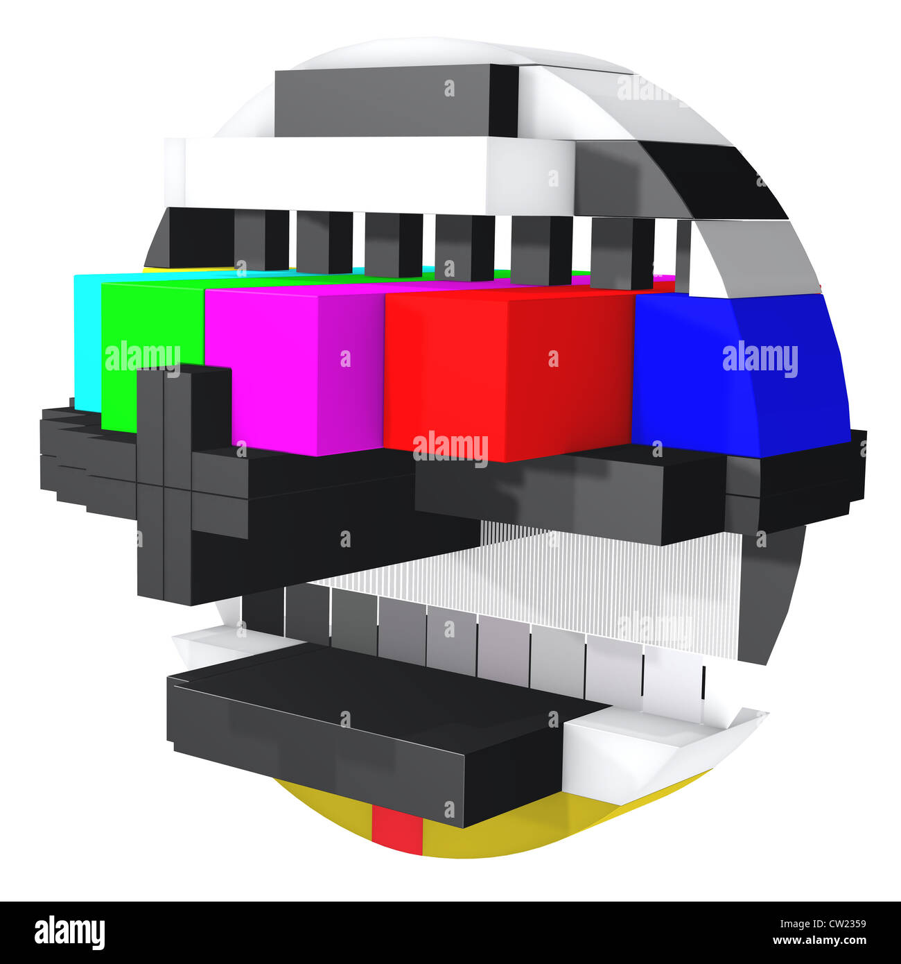 Tv Test Screen High Resolution Stock Photography and Images - Alamy