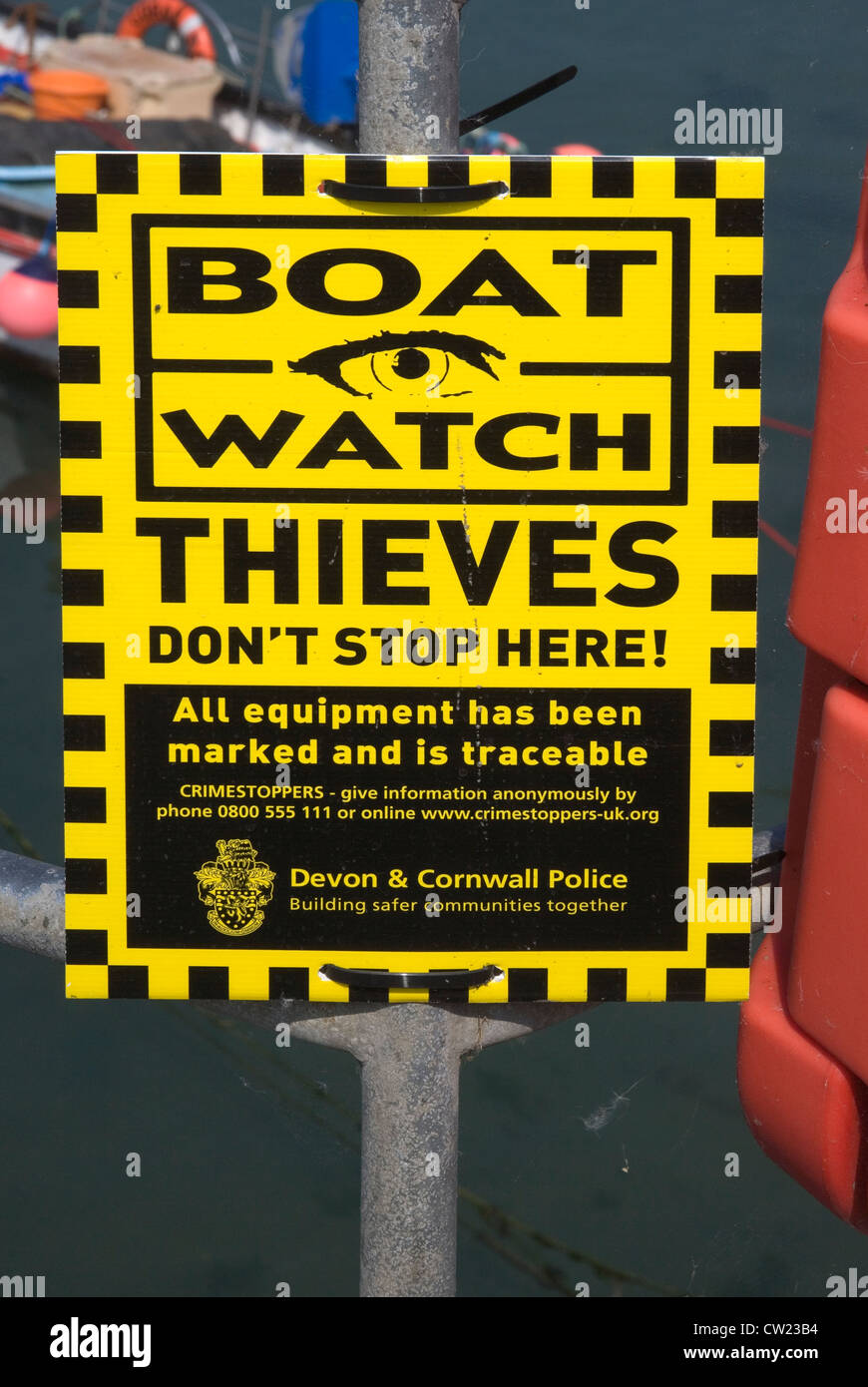 Thieves Sign High Resolution Stock Photography and Images - Alamy