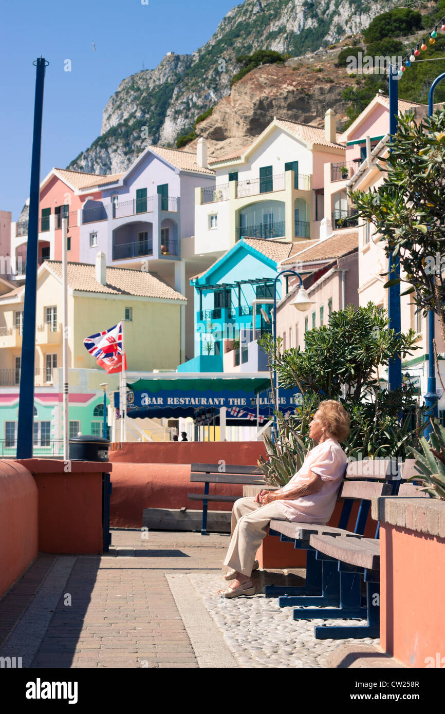 Photo of Catalan Bay in Gibraltar Stock Photo - Alamy