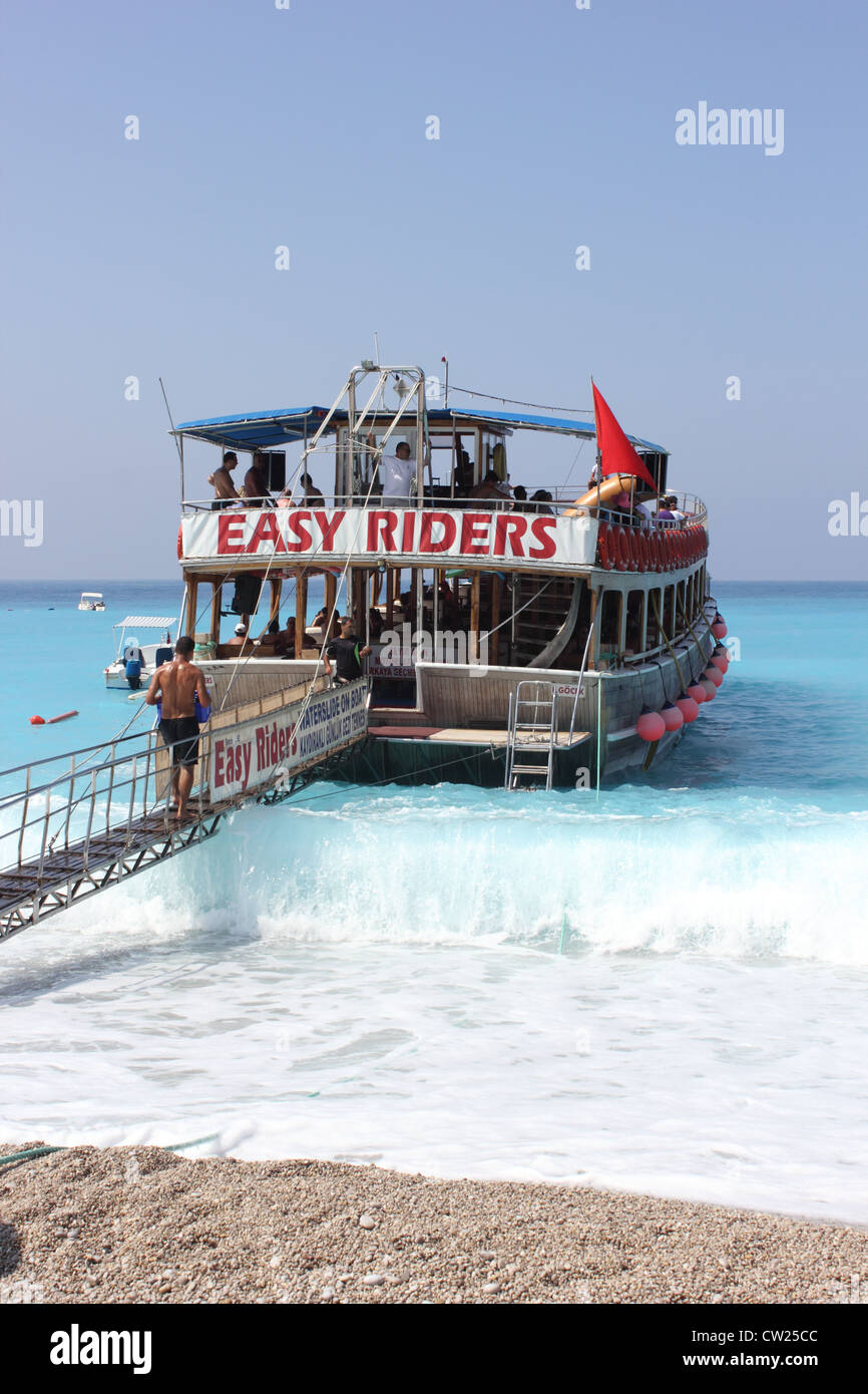Turkey boat trip Stock Photo - Alamy